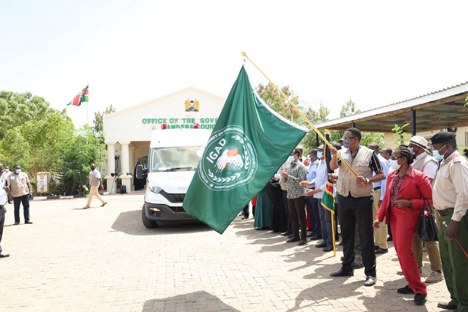 IGAD Donates Ambulance to Mandera County