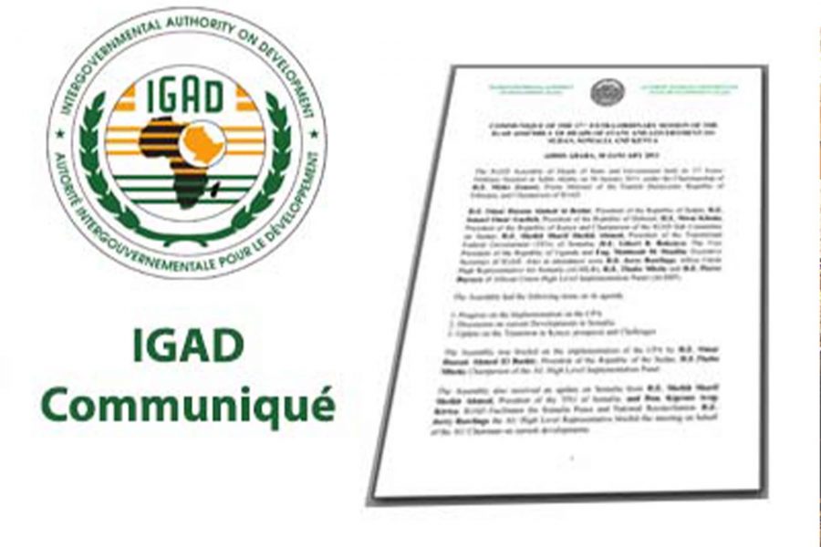 IGAD Communiqués | IGAD News