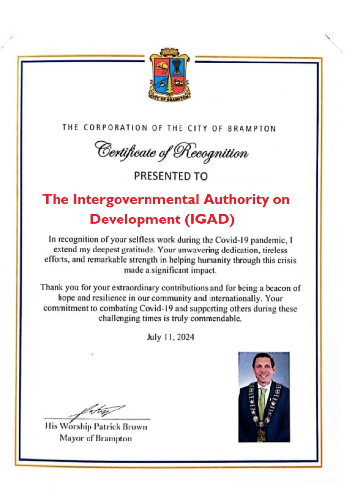 IGAD and LDII Holds the First International Post COVID Conference in ...